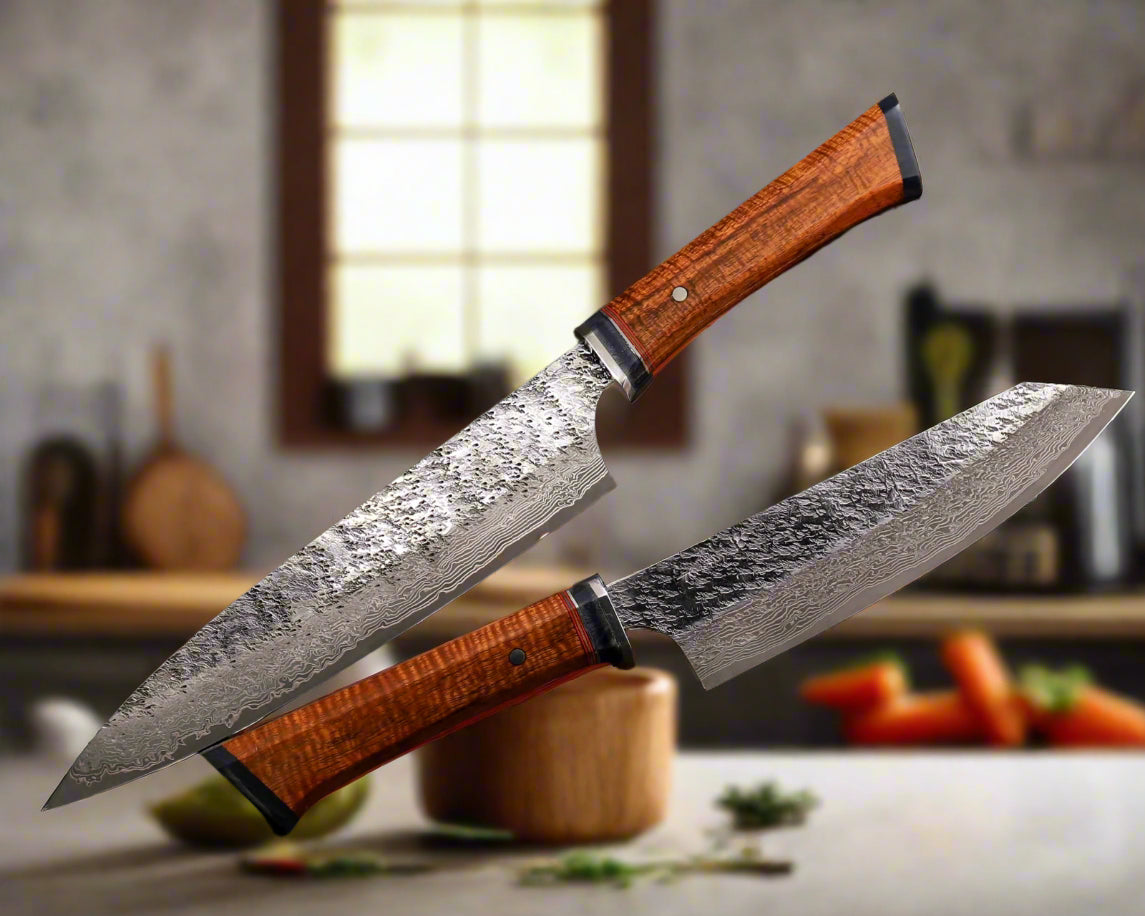 2-piece "VillageForge" Chef Knife Set | Salter Fine Cutlery